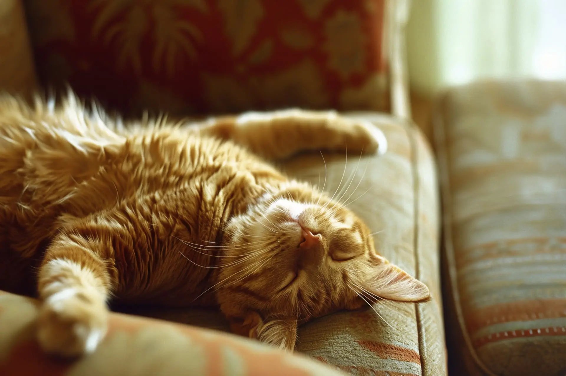 The Secret Meaning Behind Cat Sleeping Positions - coziwow